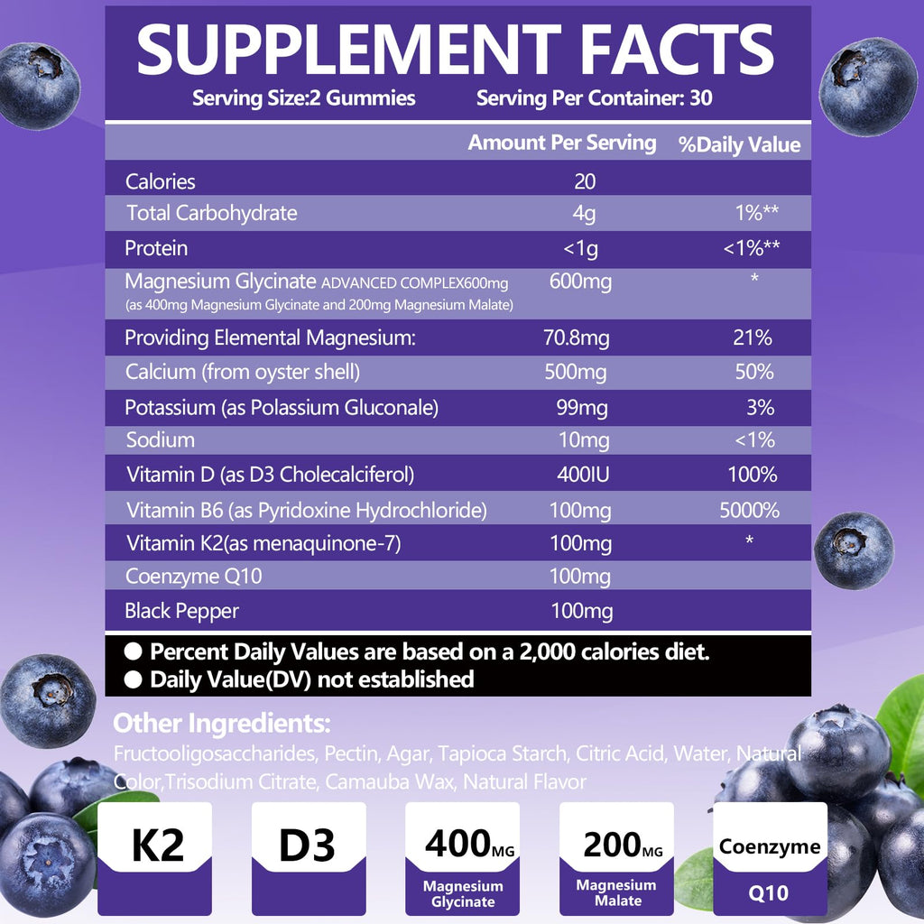 natural magnesium supplement for relaxation