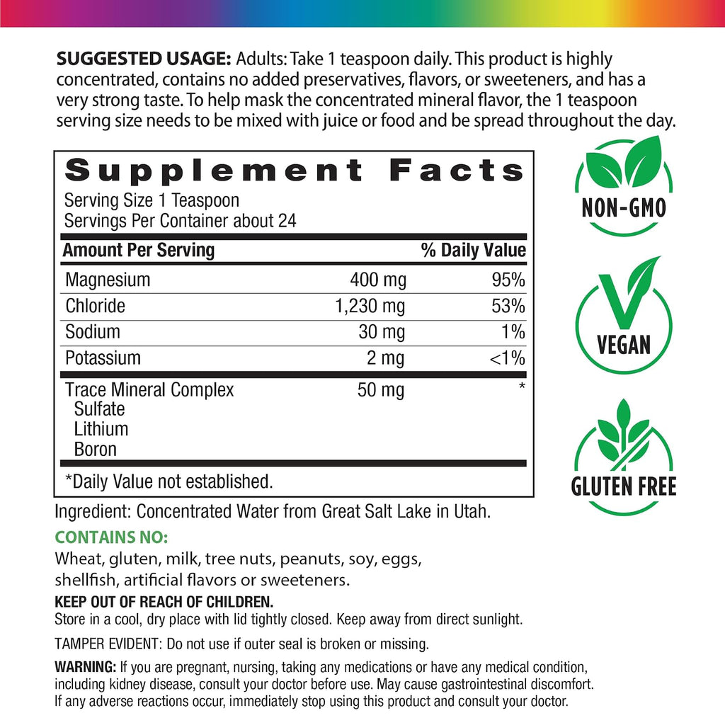 Natural magnesium supplement for relaxation