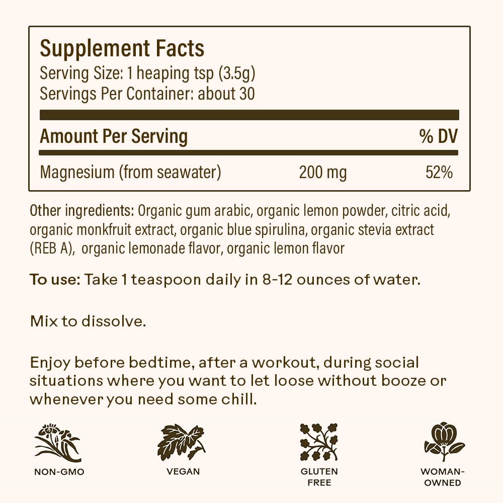 natural magnesium supplement for relaxation