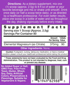Natural magnesium supplement for relaxation