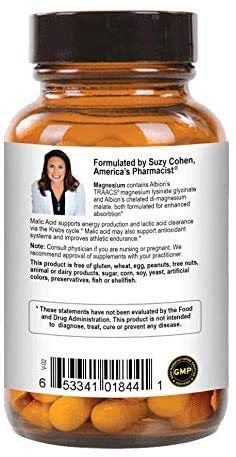 Natural magnesium supplement for relaxation