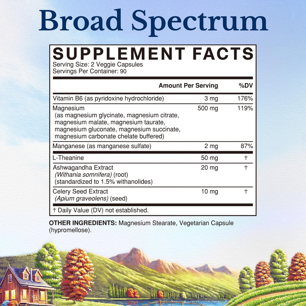 natural magnesium supplement for relaxation
