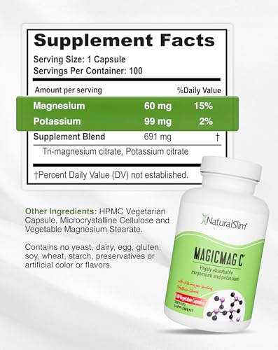 Natural magnesium supplement for relaxation