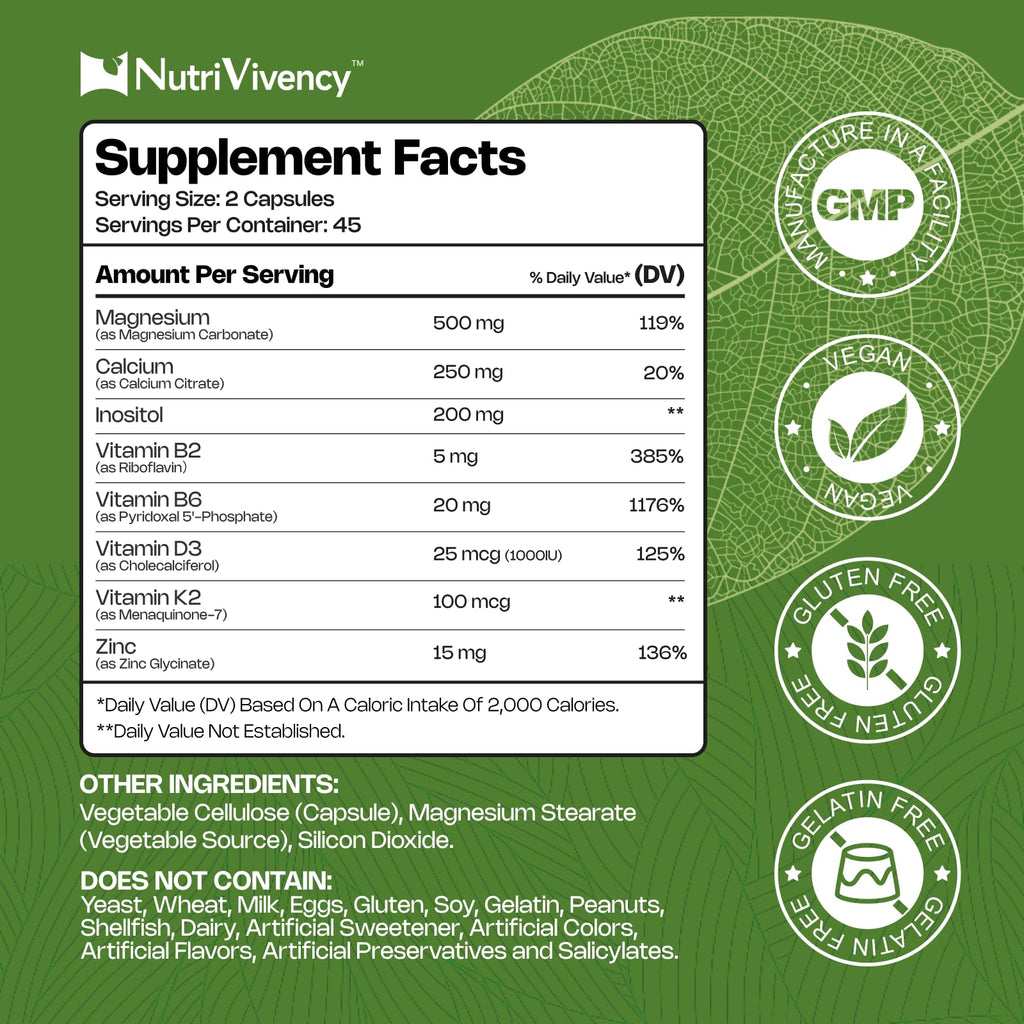 natural magnesium supplement for relaxation
