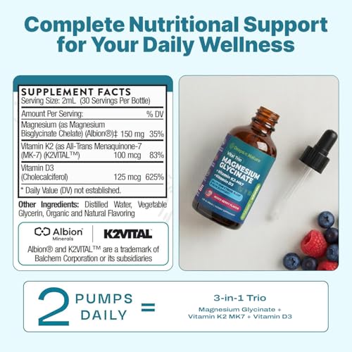 Natural magnesium supplement for relaxation