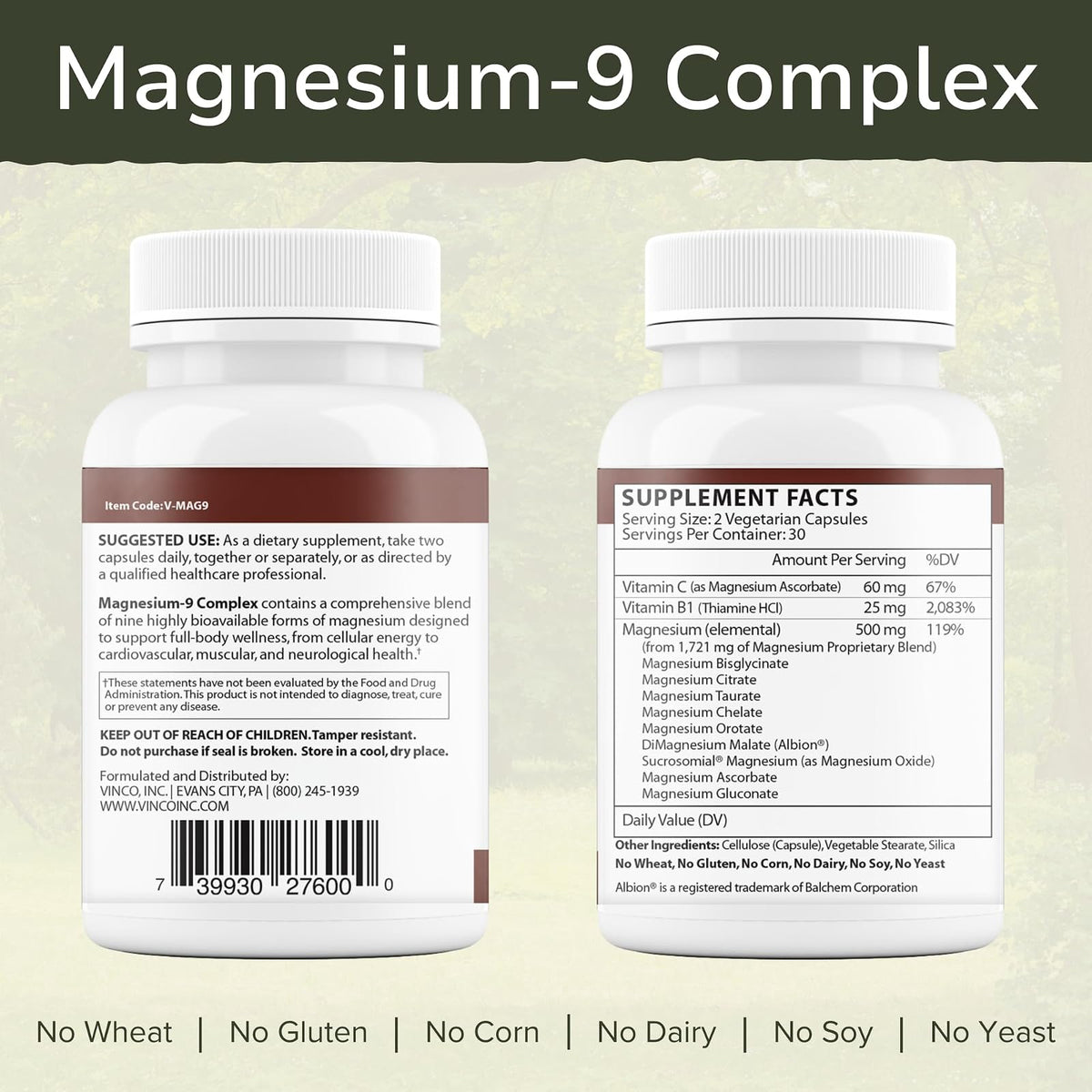 natural magnesium supplement for relaxation
