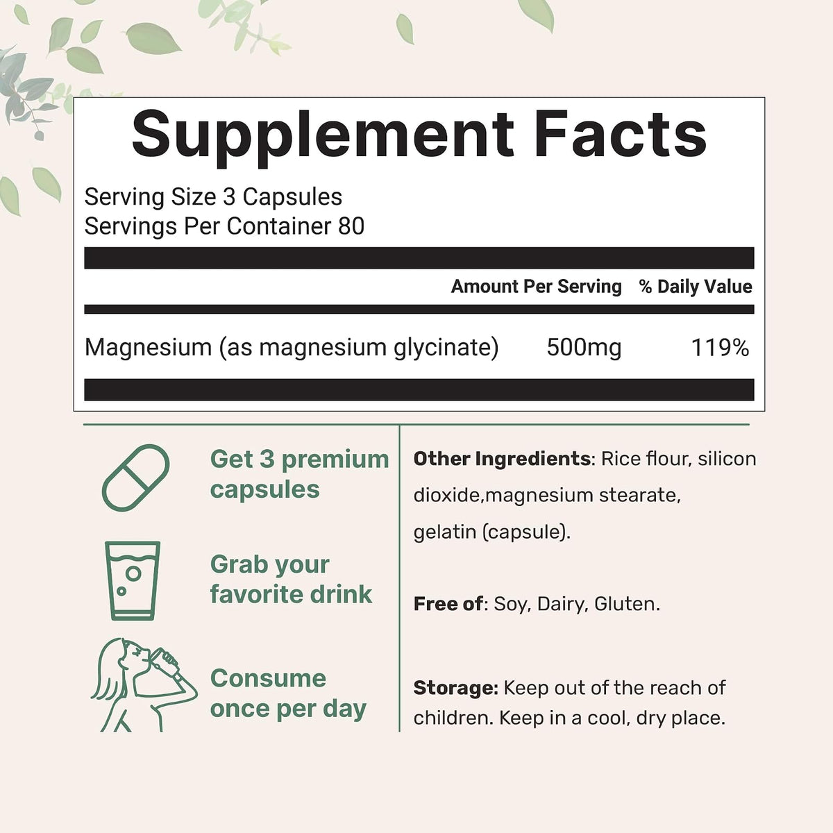 natural magnesium supplement for relaxation