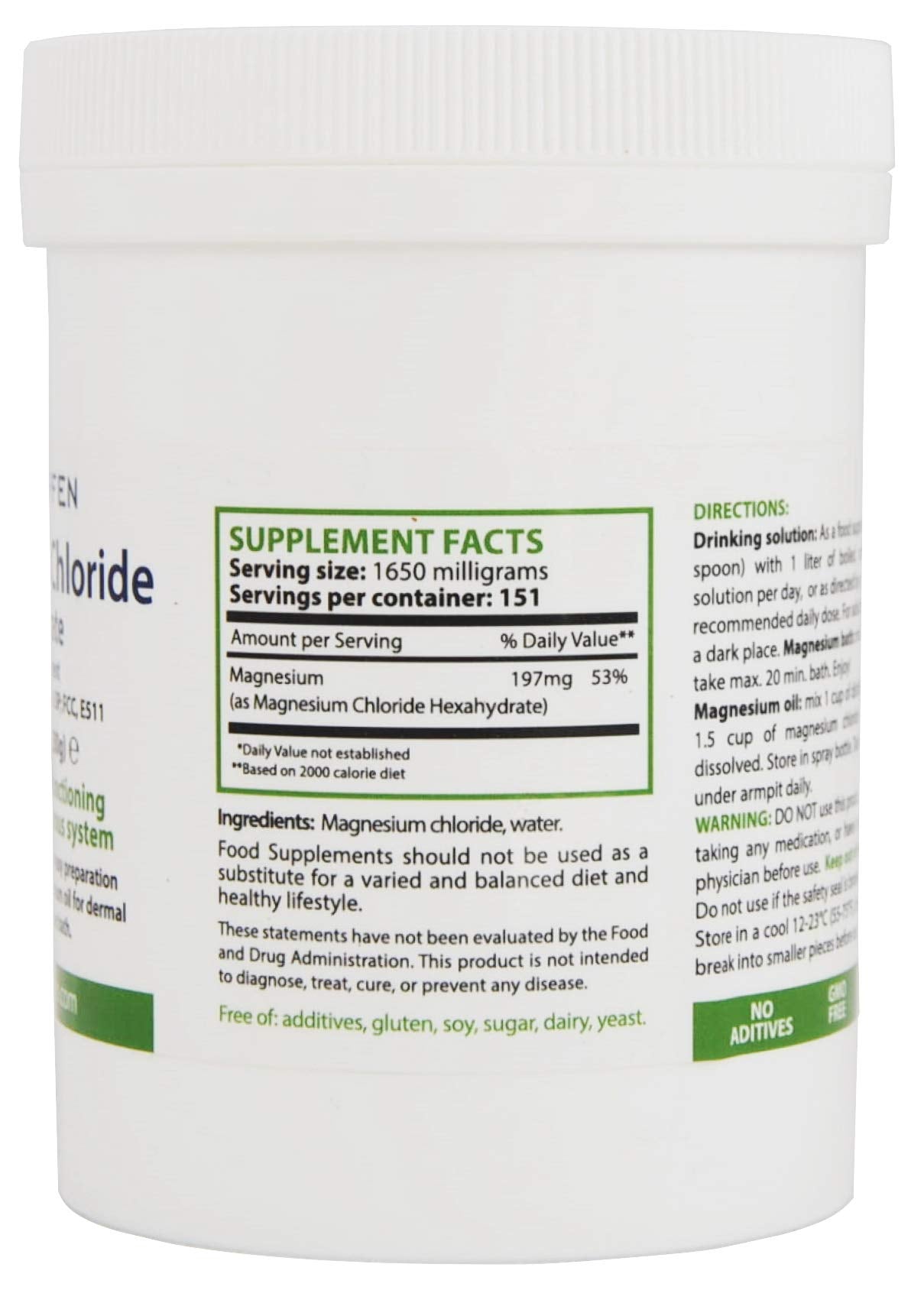 natural magnesium supplement for relief