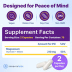 Natural magnesium supplement for restful sleep
