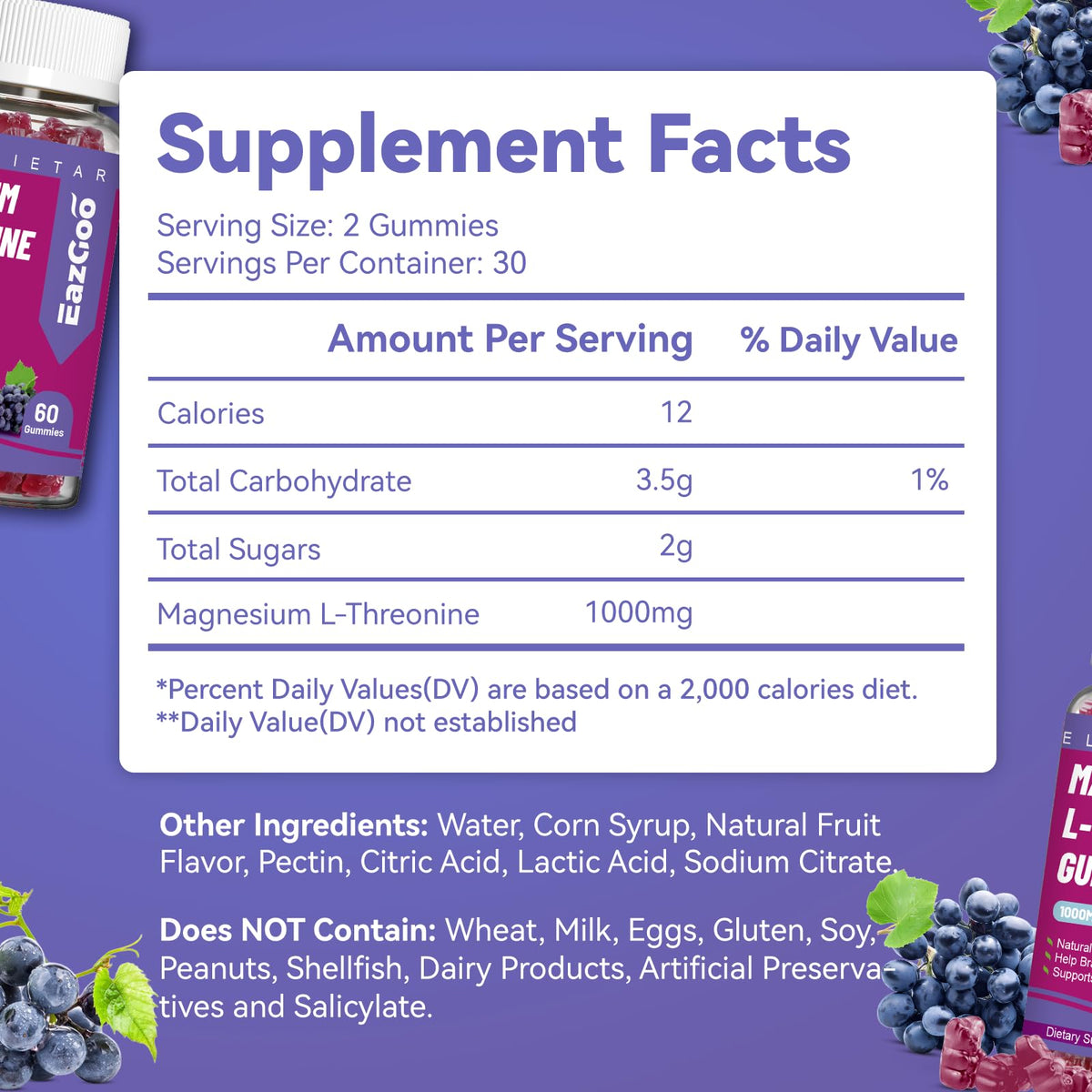 Natural magnesium supplement for sleep