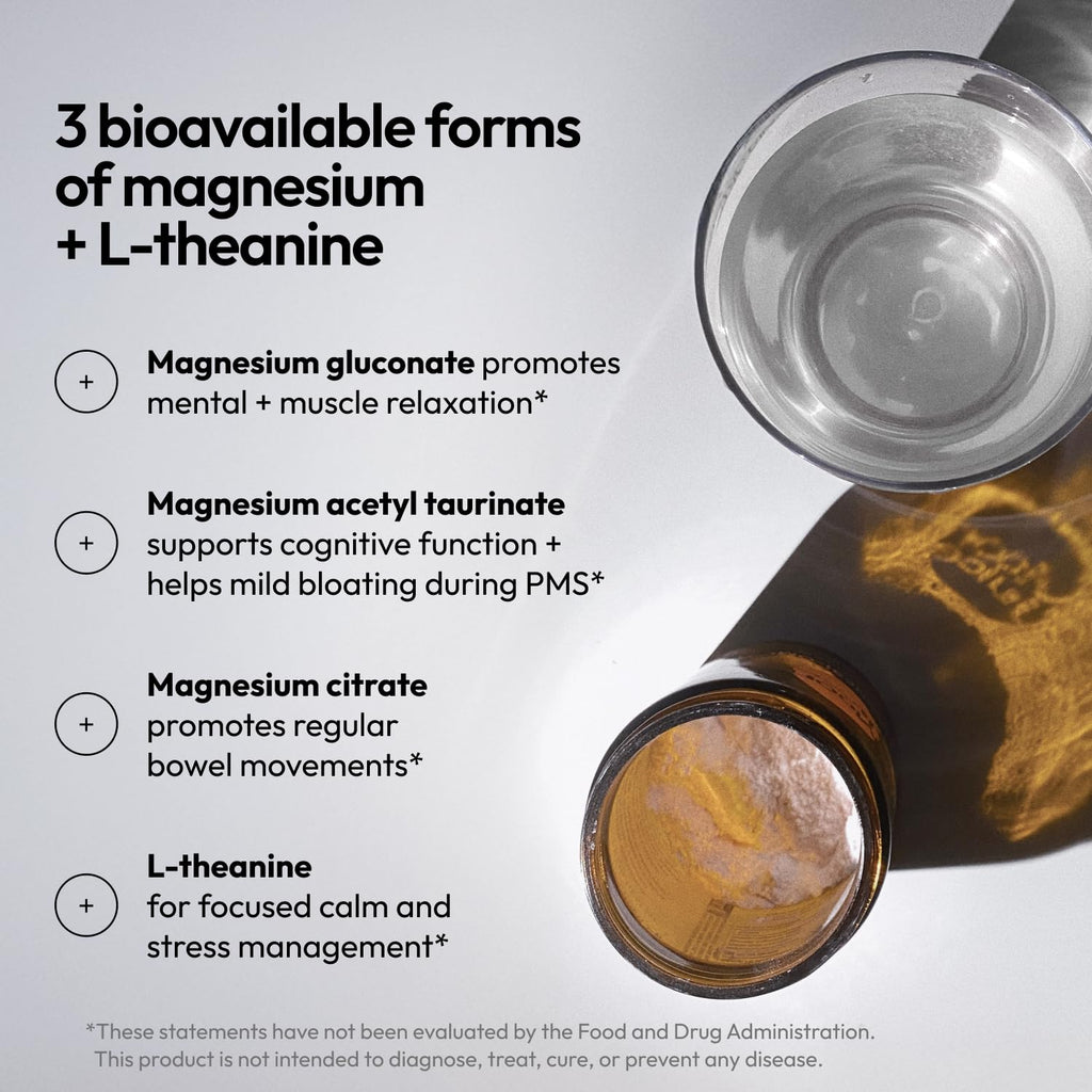 Natural magnesium supplement for stress relief