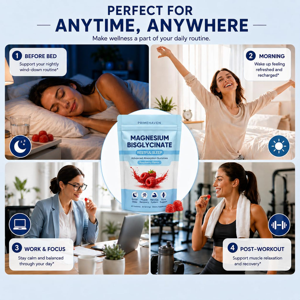Natural magnesium supplement for stress relief