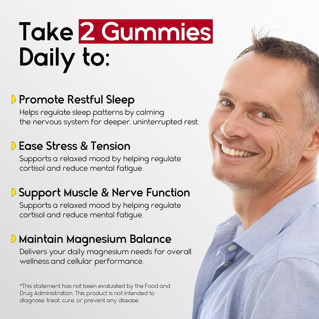 Natural magnesium supplement for stress relief