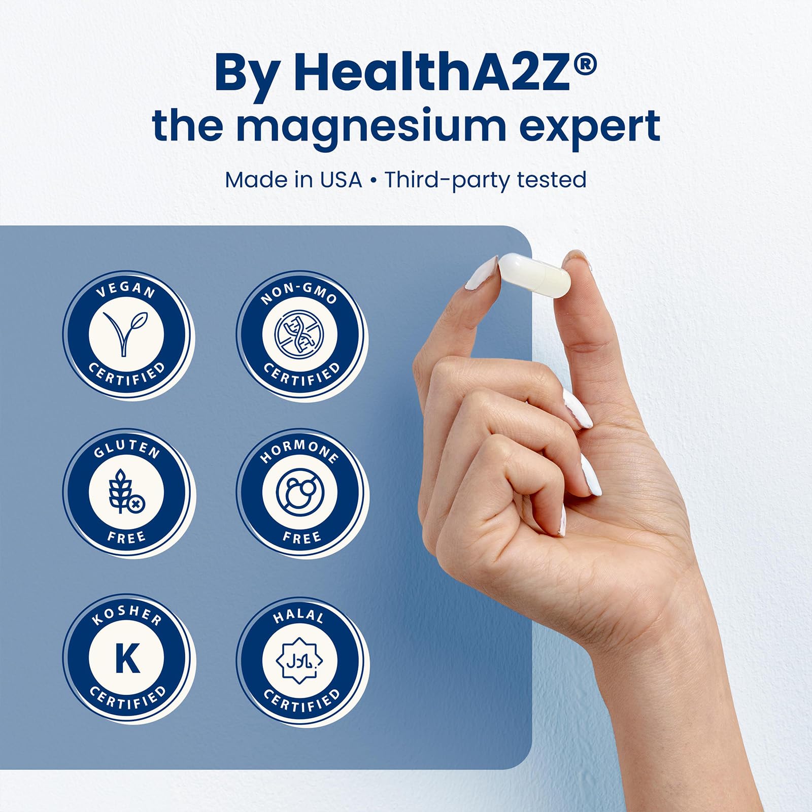 Natural Magnesium supplement for stress relief