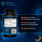 Natural magnesium supplement for stress relief