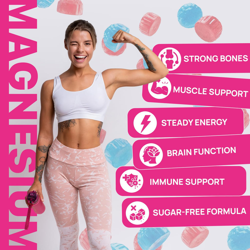 Natural magnesium supplement for stress relief
