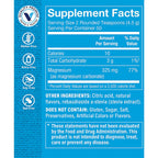 Natural magnesium supplement for stress relief