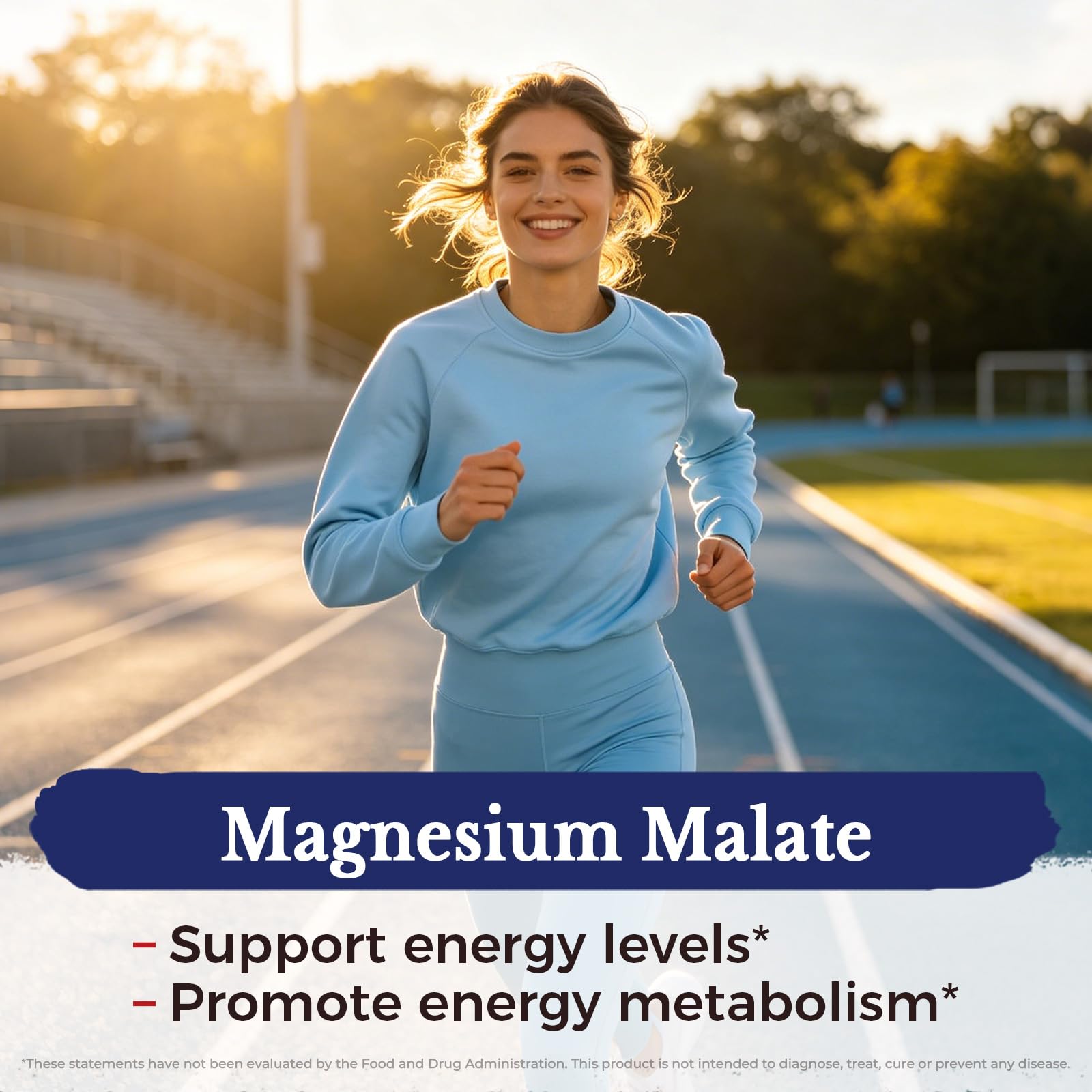 Natural magnesium supplement for stress relief
