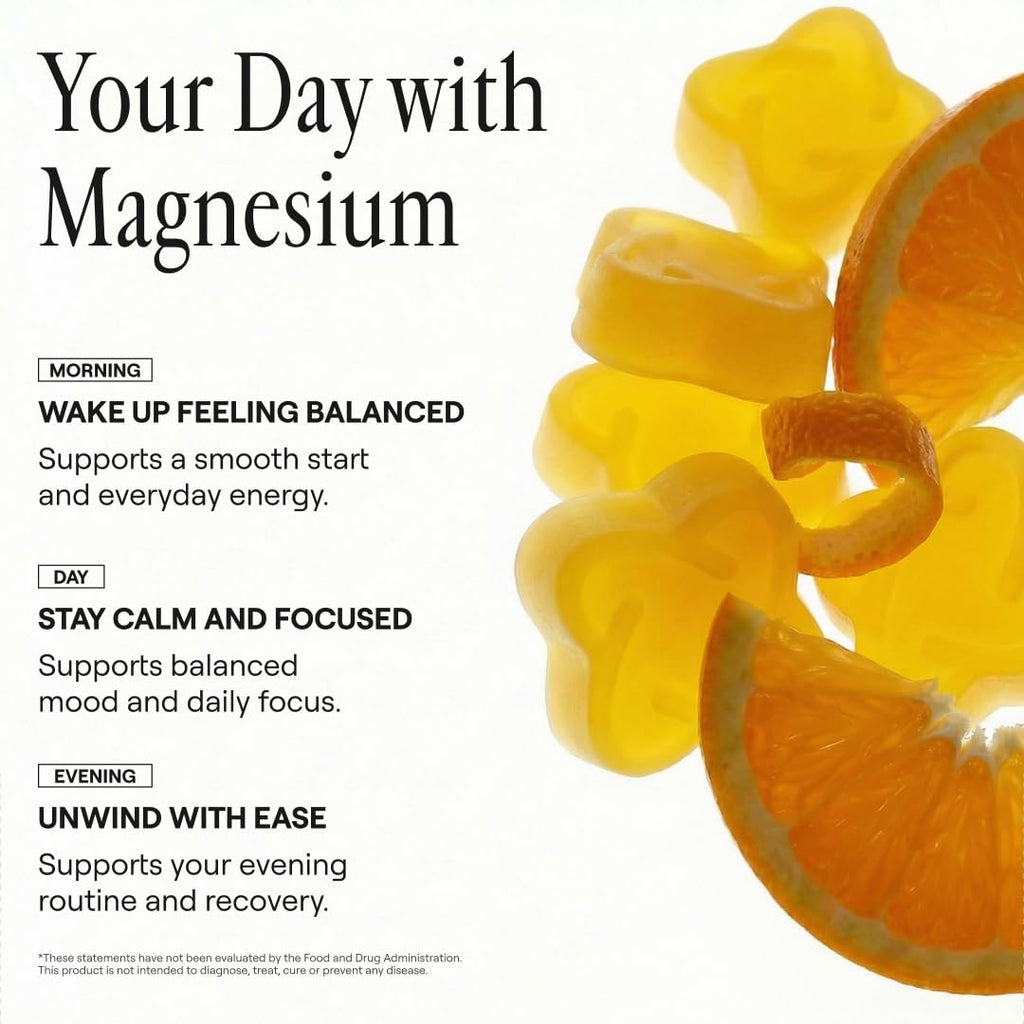 Natural magnesium supplement for stress relief