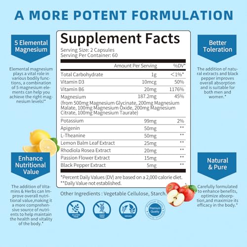natural magnesium supplement for stress relief