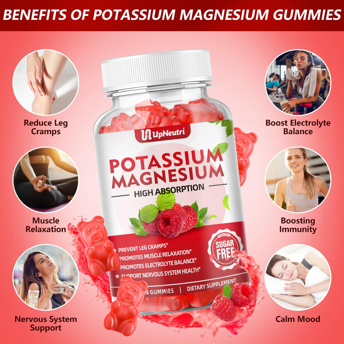 Natural magnesium supplement for wellness