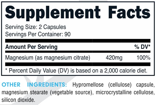natural magnesium supplement for wellness