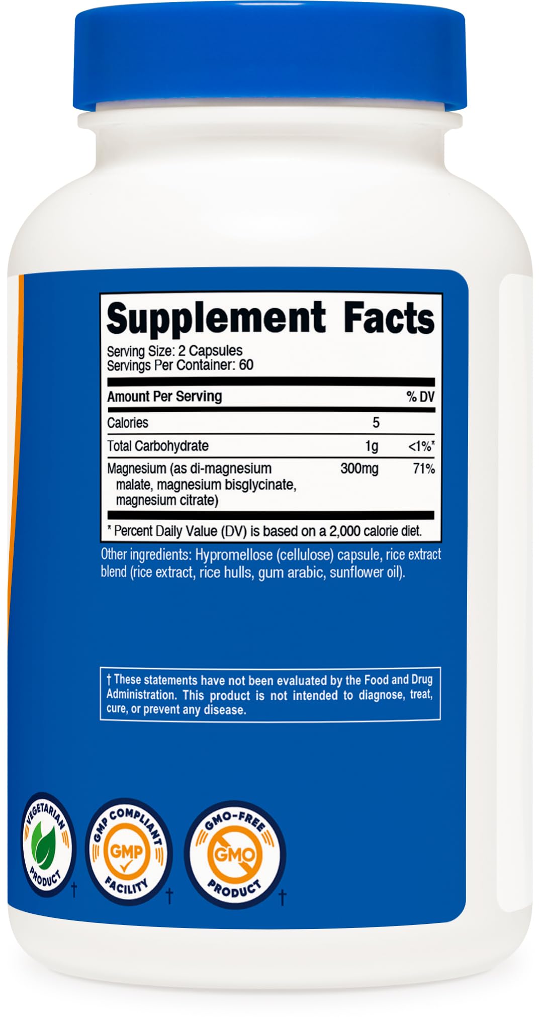 Natural magnesium supplement for wellness