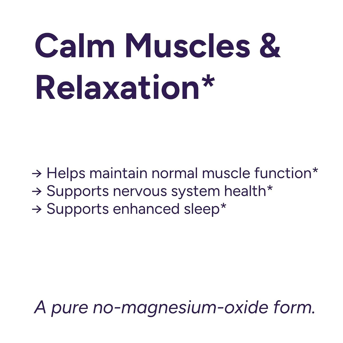 natural magnesium supplement for wellness