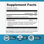 Natural magnesium supplement for wellness