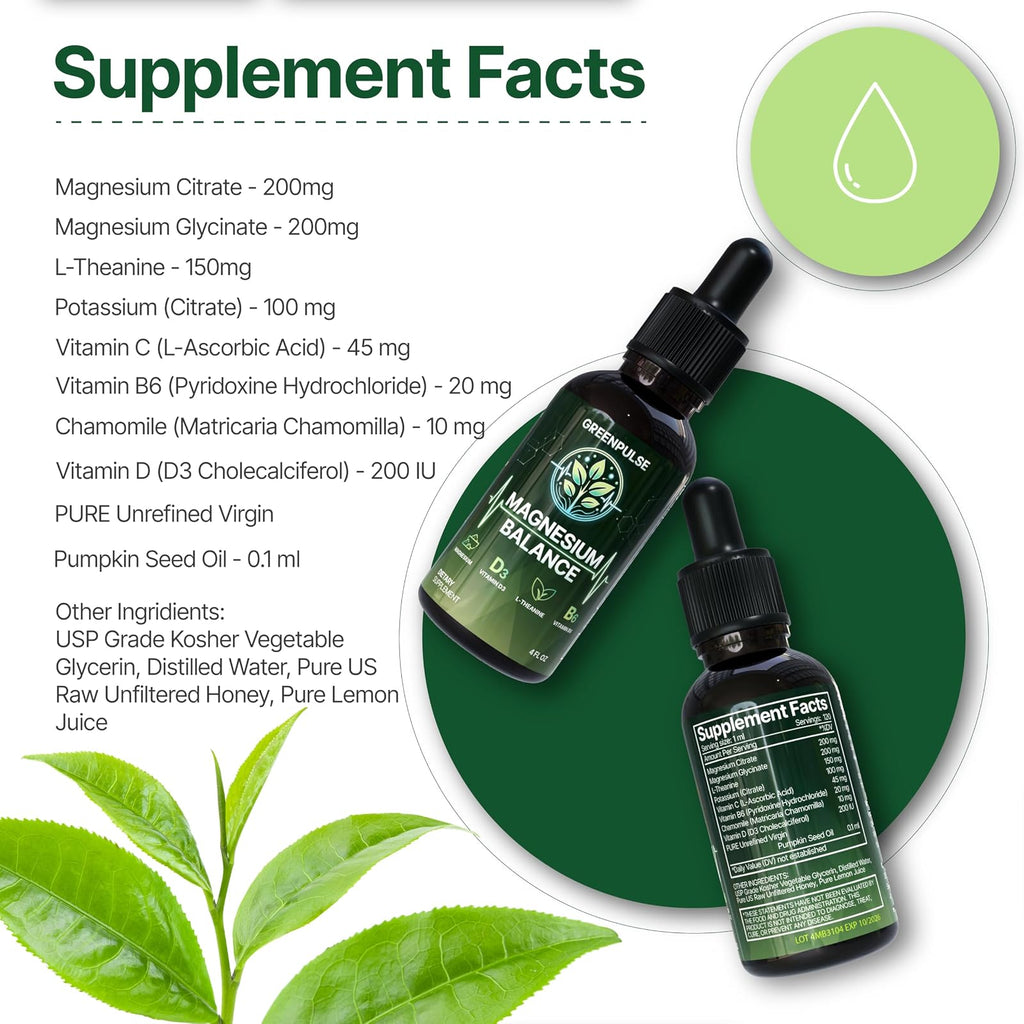 Natural magnesium supplement for wellness