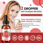 Natural magnesium supplement in liquid form