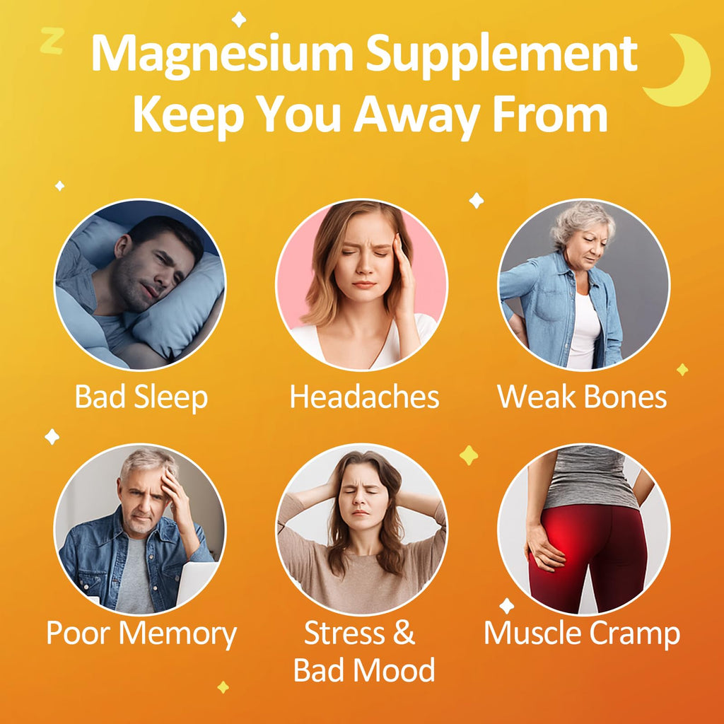 Natural magnesium support for muscles