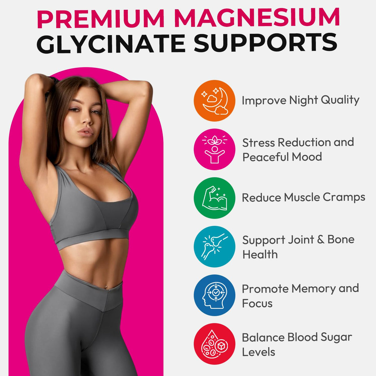 natural magnesium support with gummies
