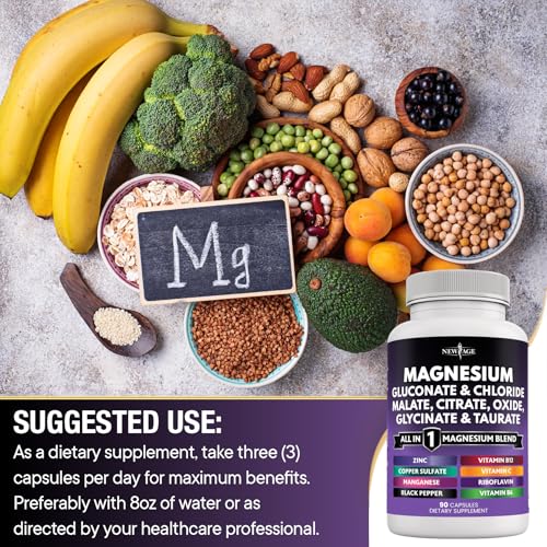 natural magnesium taurinate for stress relief