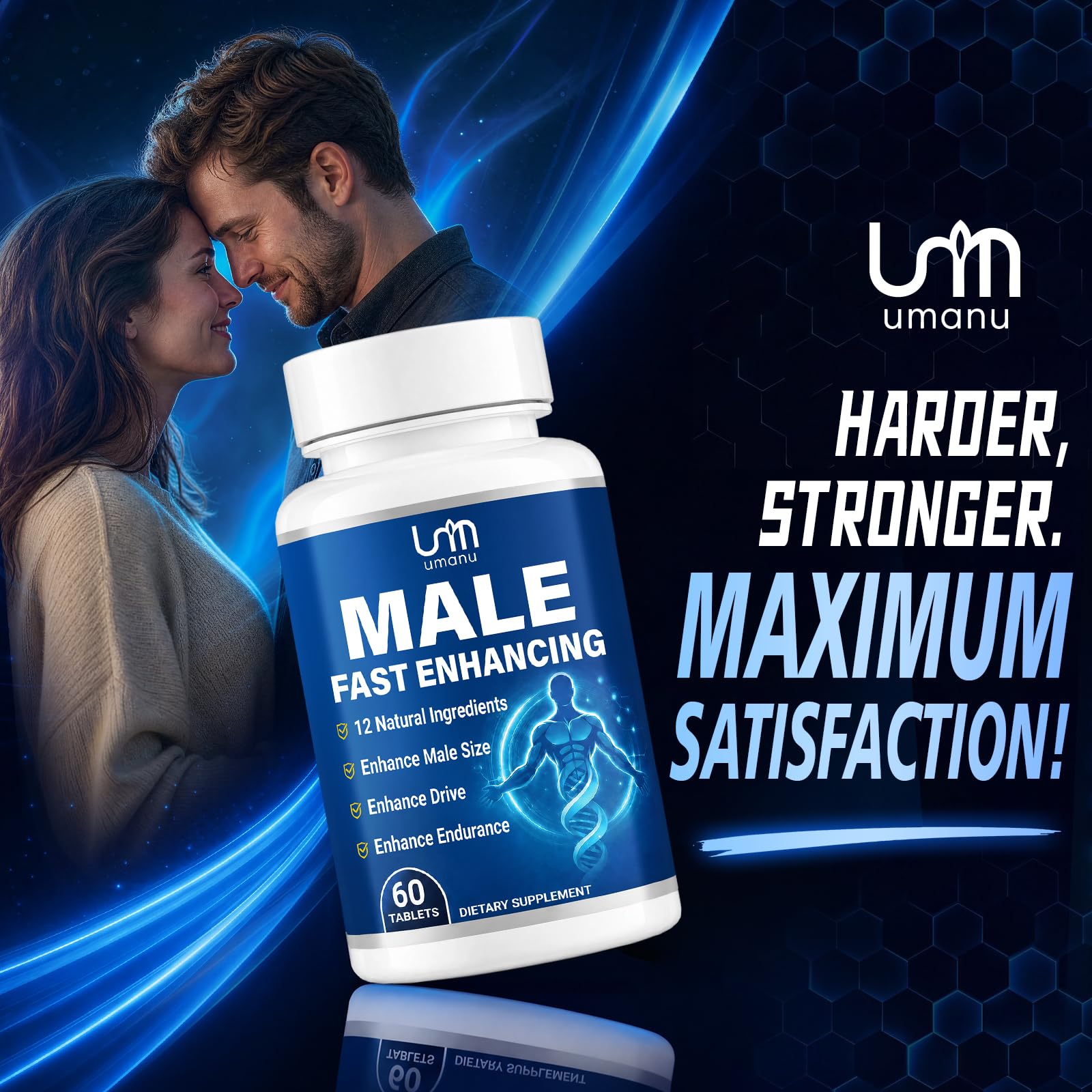 Natural male enhancement with Umanu vitamins
