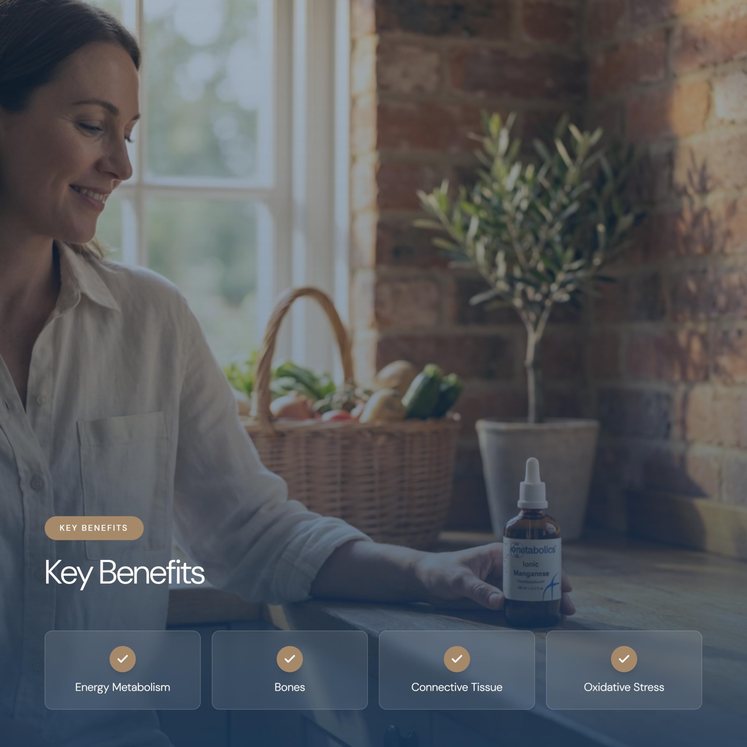 Natural manganese for optimal health