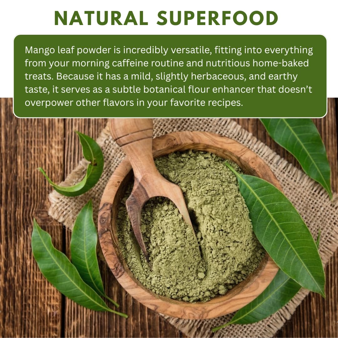 natural mango leaf powder benefits