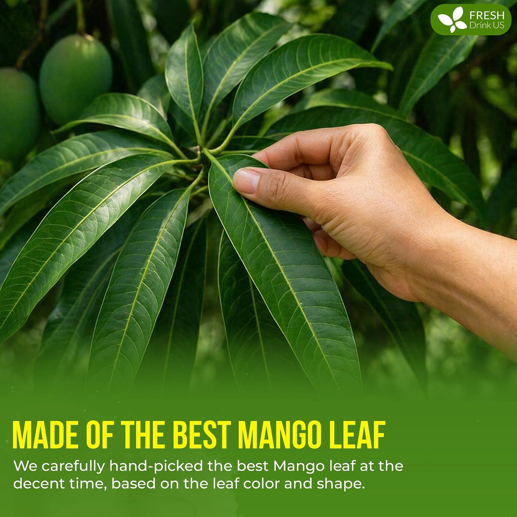 Natural mango leaves tea blend