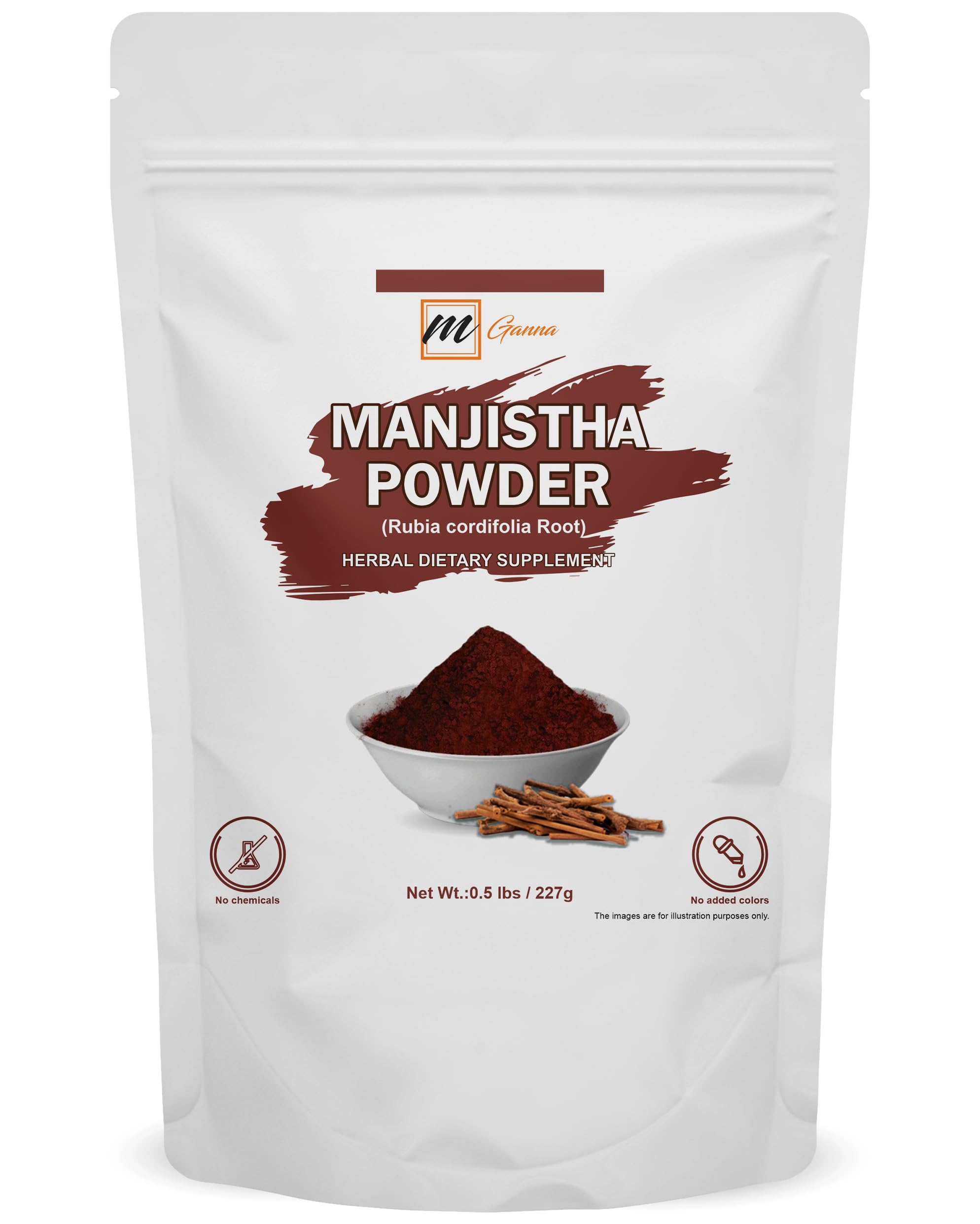 natural manjistha powder for hair