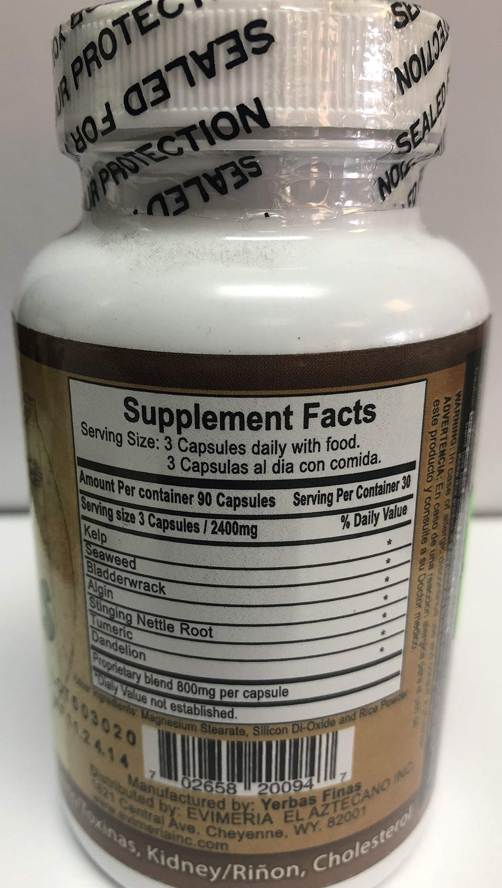 Natural marine algae for wellness