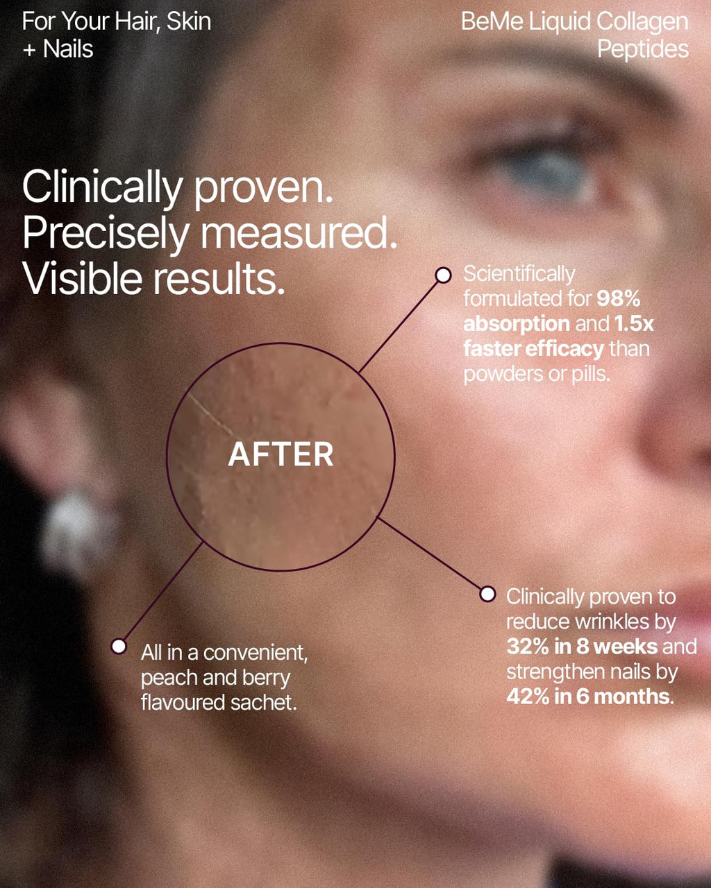 Natural marine collagen for beauty