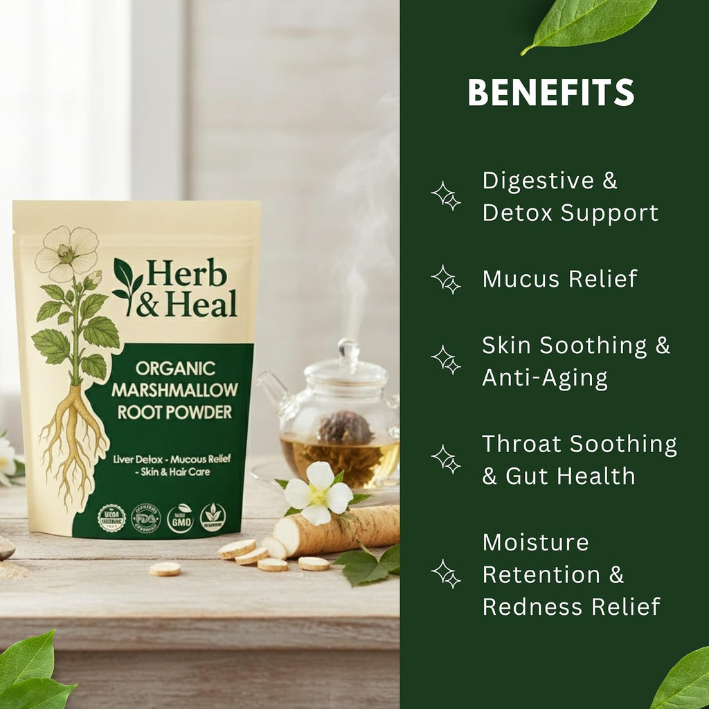 natural marshmallow root powder for digestion