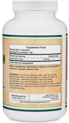 Natural marshmallow root supplement 1000 mg