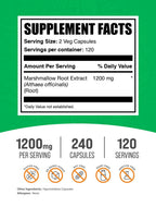 natural marshmallow root supplement for wellness