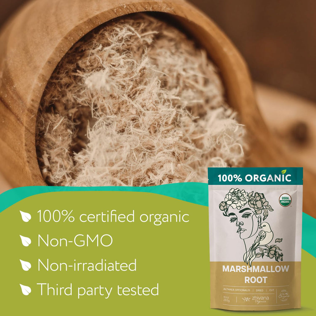 natural marshmallow root tea blend