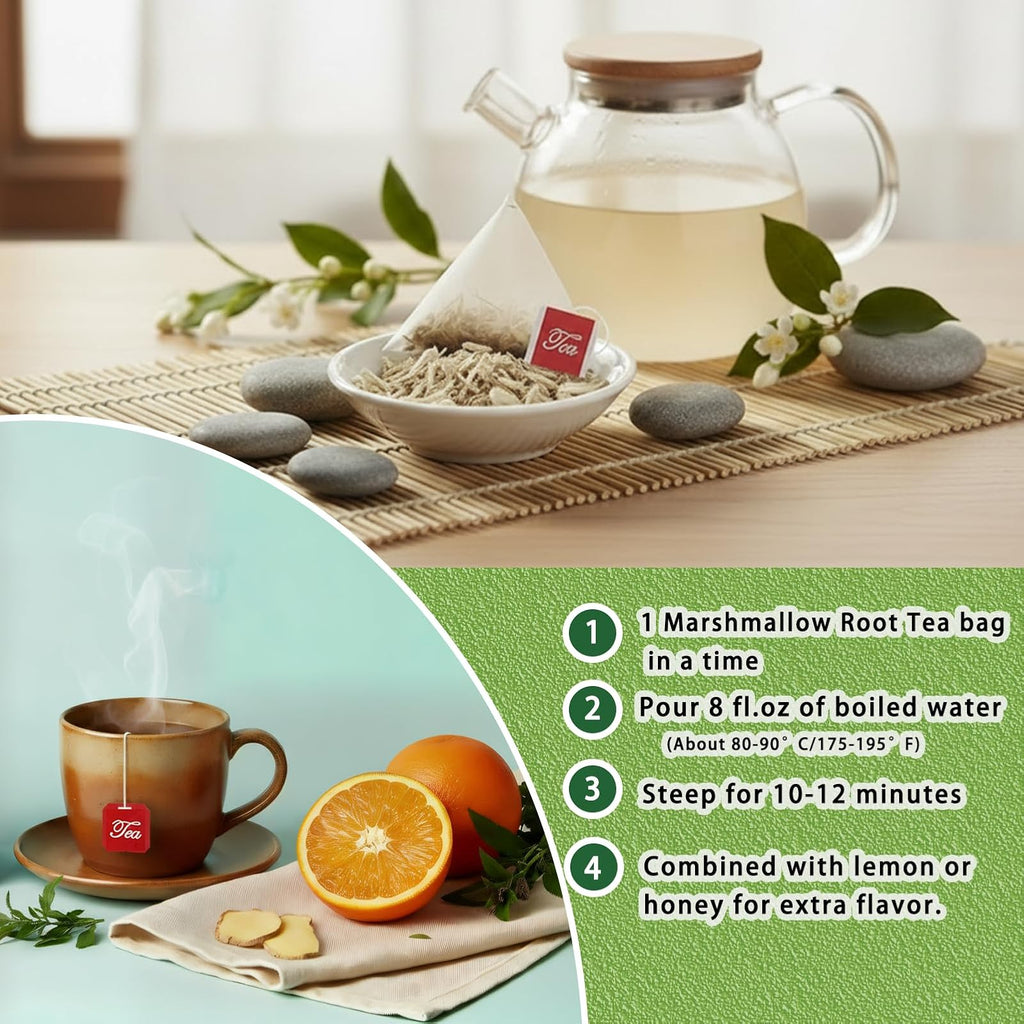 natural marshmallow root tea for digestion
