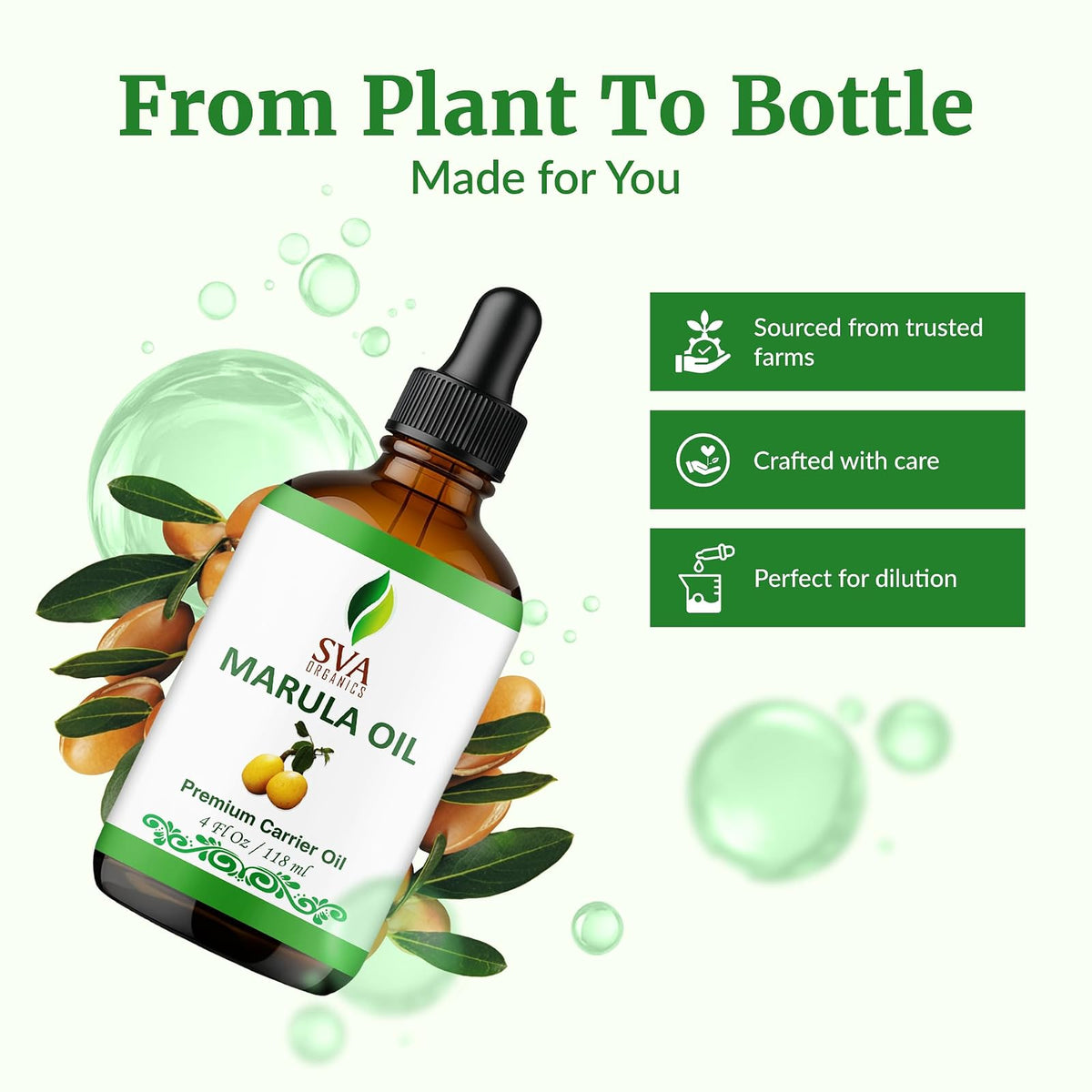Natural Marula Seed Oil for hair