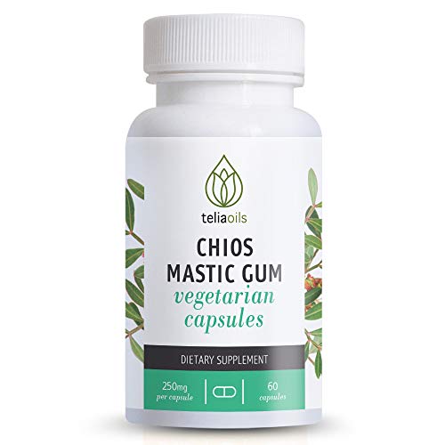 Natural mastiha resin supplement