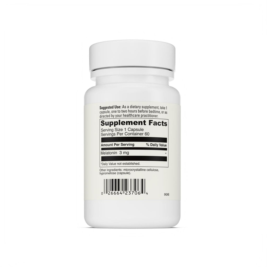 natural melatonin capsules for relaxation