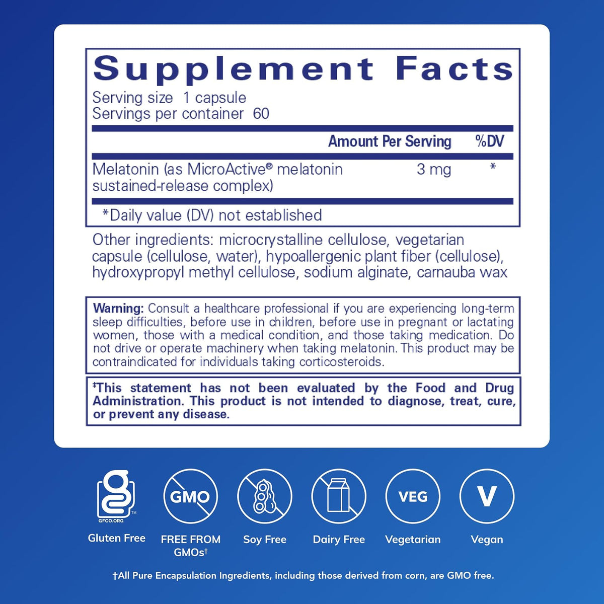 natural melatonin capsules for restful sleep